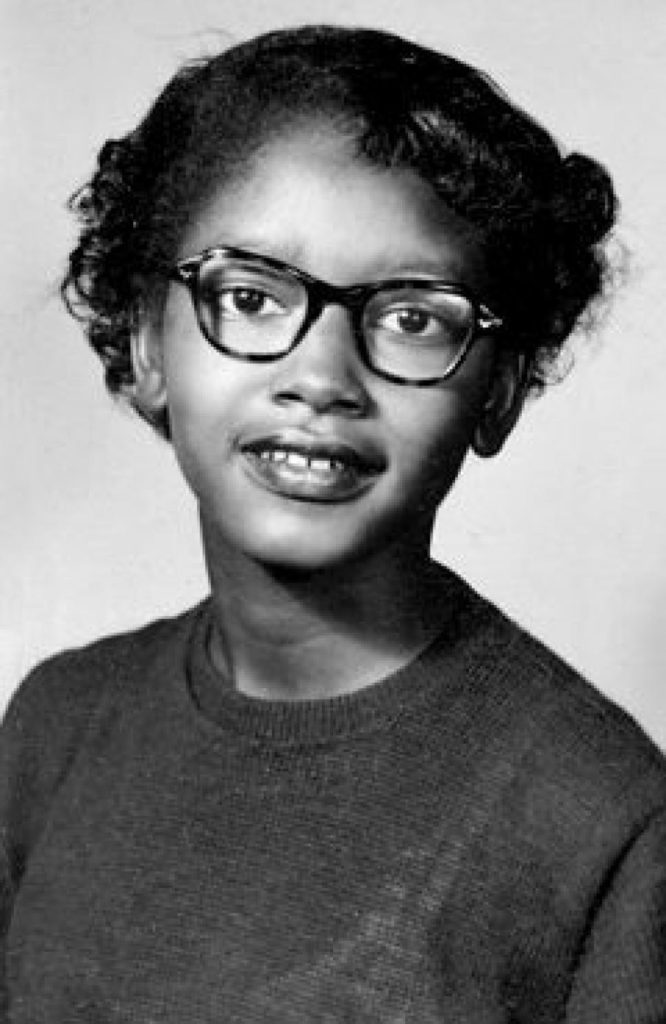 Claudette Colvin, who refused to move seats on a bus at start of civil ...